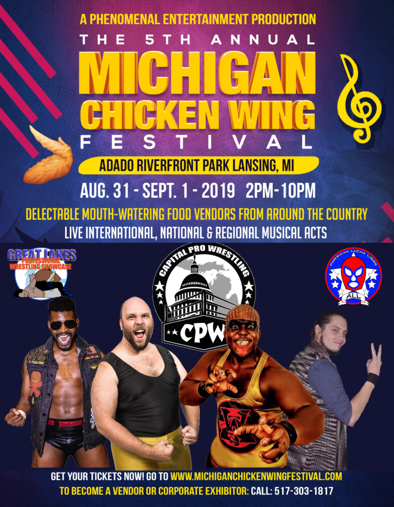 Capital Pro Wrestling at the Michigan Chicken Wing Festival – August 31 ...