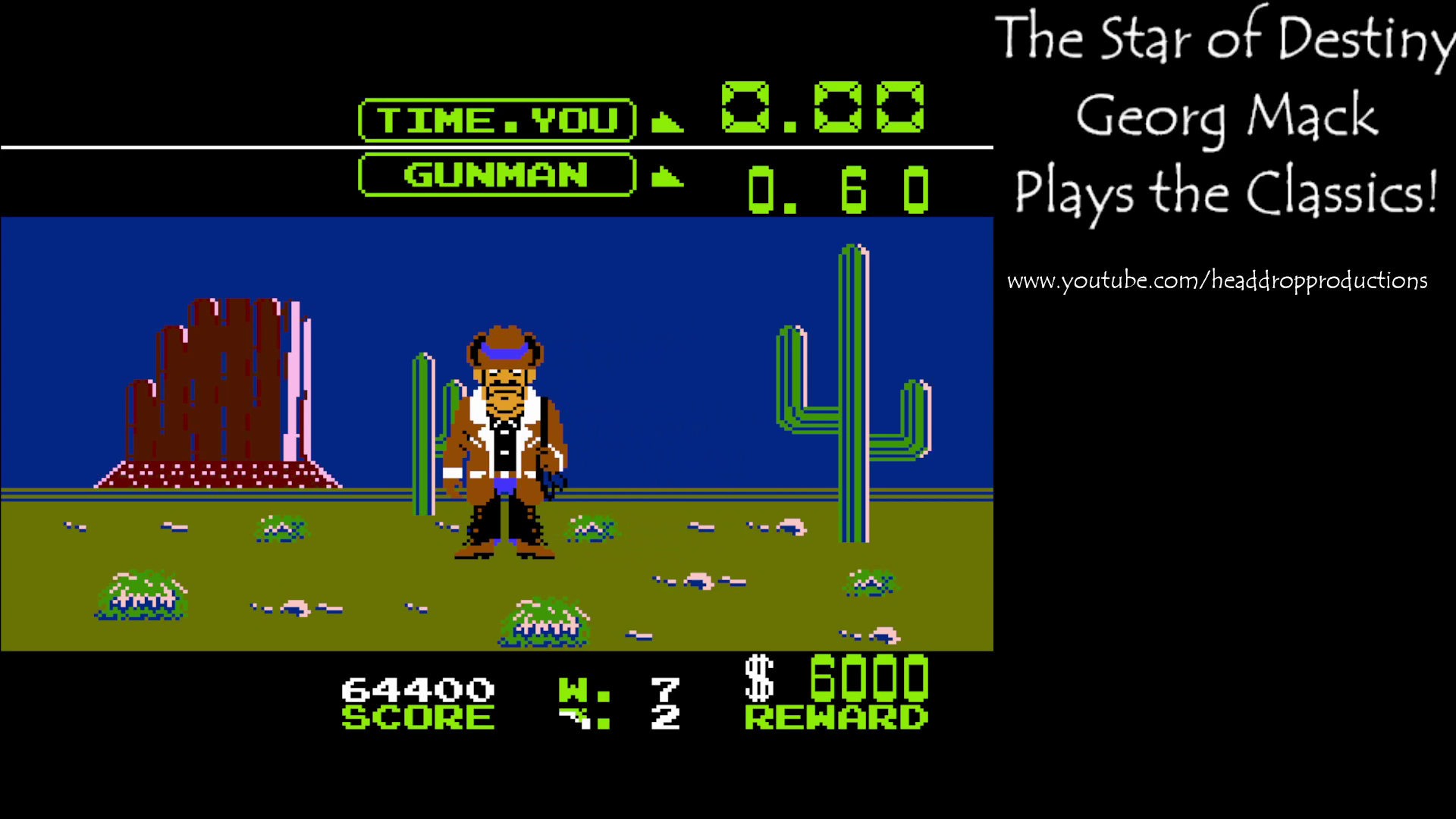 Wild Gunman (NES) – American Lucha Libre