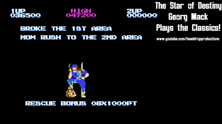 Commando (NES) – American Lucha Libre