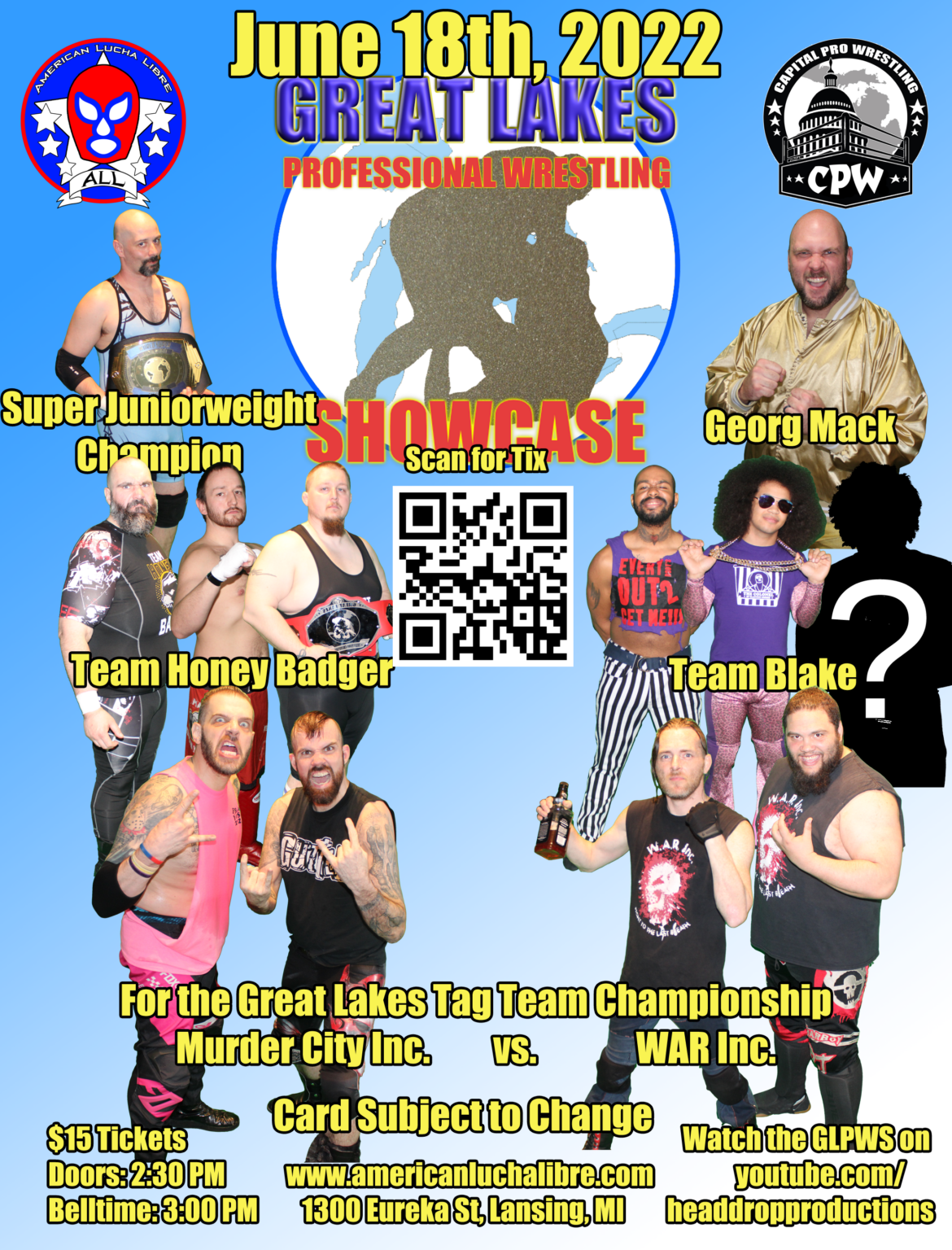 Capital Pro Wrestling June 18th 2022 American Lucha Libre Capital Pro Wrestling June 18th 2022 American Lucha Libre